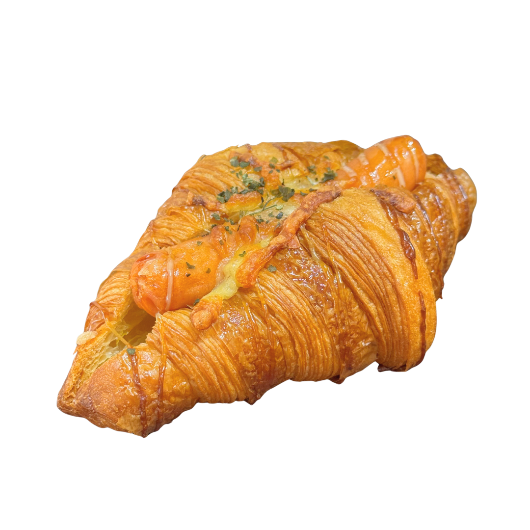 Cheese Sausage Croissant | 起司香肠可颂 – Kenjo Bakery