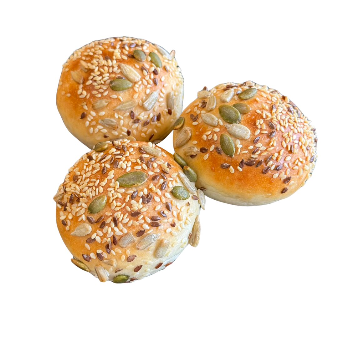 Multigrain Petit Buns 5's | 杂粮小餐包 – Kenjo Bakery
